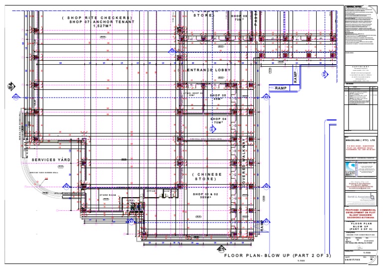 103 Floor Plan Blow Up Part 2 Rev 2 | PDF | Drainage | Sanitary Sewer