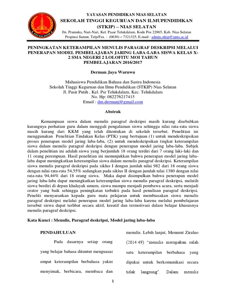 Meningkatkan Keterampilan Menulis | PDF | Karier & Perkembangan