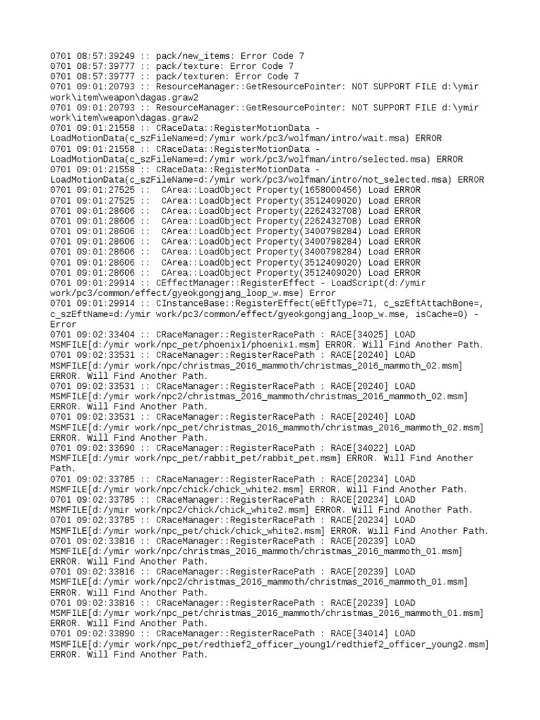 Syserr | PDF | Computing | Information Technology Management