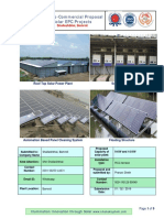 Sample Technical Solar Report | PDF | Photovoltaic System | Photovoltaics