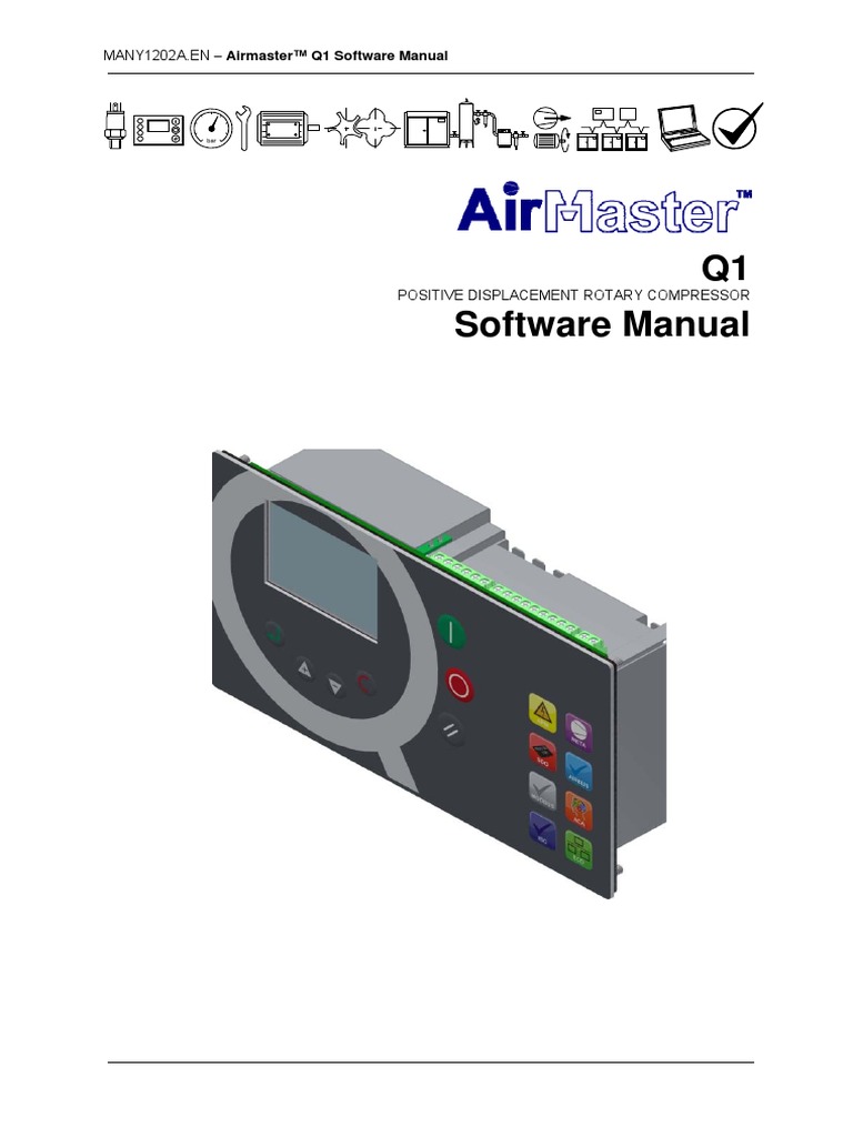 MANY1202A.EN - Airmaster™ Q1 Software Manual | PDF | Menu (Computing ...