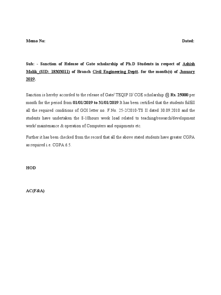 Scholarship Form | PDF