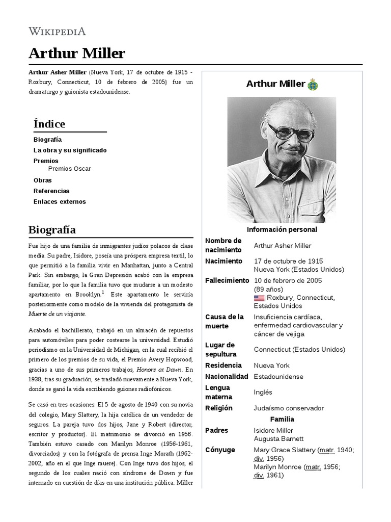 Arthur Miller | PDF