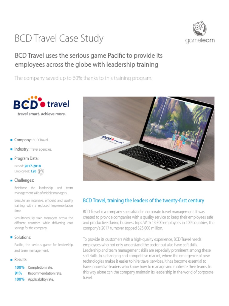 Case Study BCD Travel | PDF | Leadership | Employment