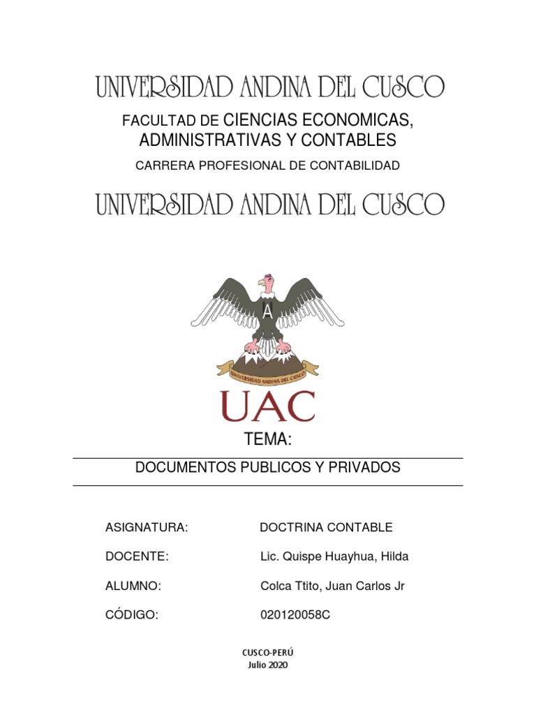 DOCUMENTOS PUBLICOS Y PRIVADOS Final | PDF | Información del gobierno ...