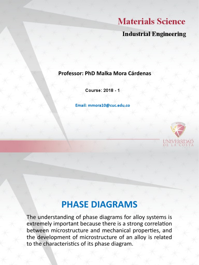 Materials Science: Industrial Engineering | PDF | Phase (Matter ...