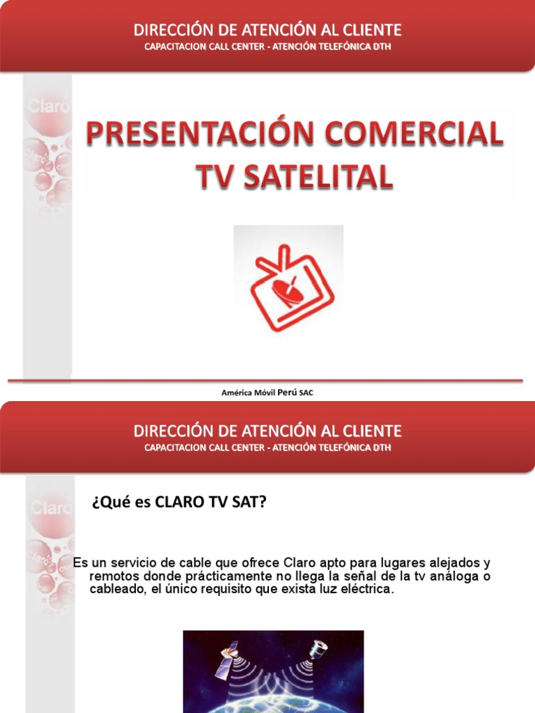 Componentes Del Servicio TV SAT | PDF | Televisión via satélite ...