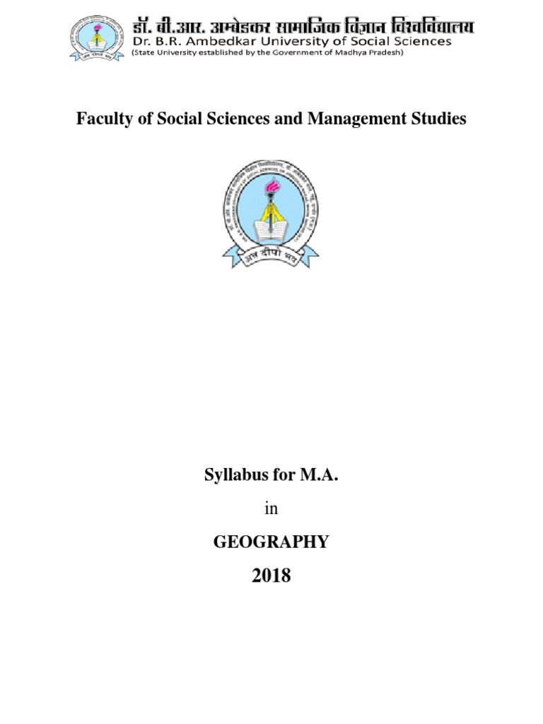 MA Syllabus Geography | PDF | Climate | Agriculture