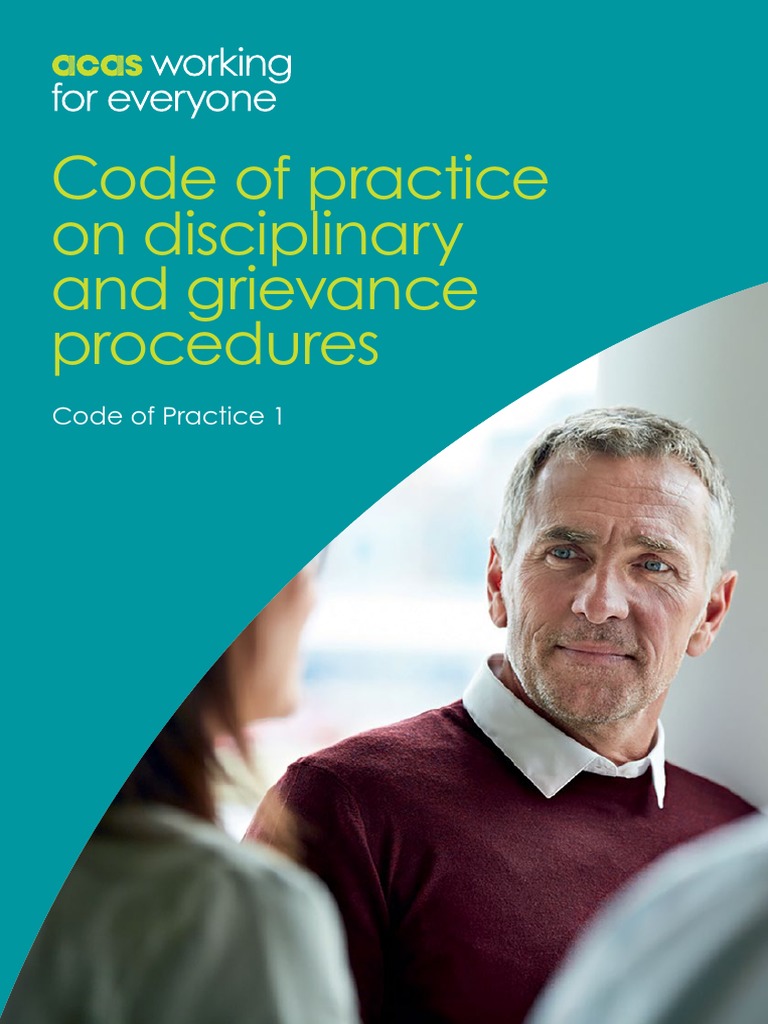 ACAS Code - Disciplinary - Procedures PDF | PDF | Employment ...