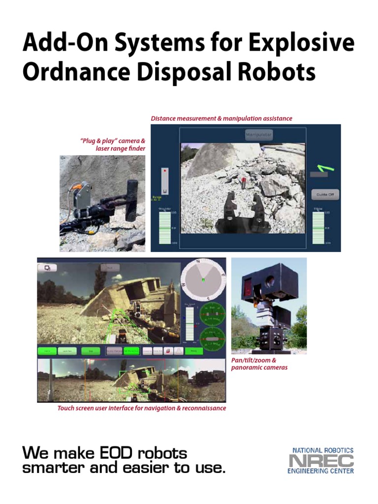 Catalogue NREC | PDF | Robot | Robotics