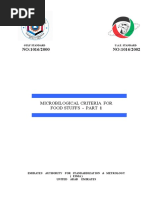 FSSAI Microbiological Standards | PDF | Bivalvia | Freezing