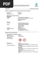 Safety Data Sheet - Benzene (BI) | PDF | Toxicity | Dangerous Goods