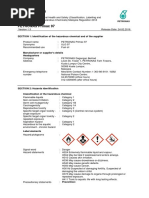 Unleaded Gasoline (Export RON 95) : Safety Data Sheet | PDF | Gasoline ...