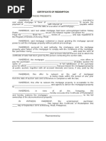 Deed of Redemption PDF | PDF | Mortgage Law | Foreclosure