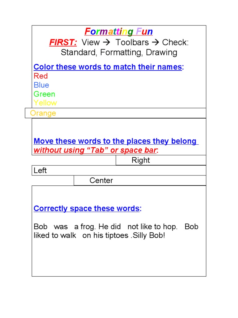 Document Formatting and Design Guide | PDF | Color | Graphic Design
