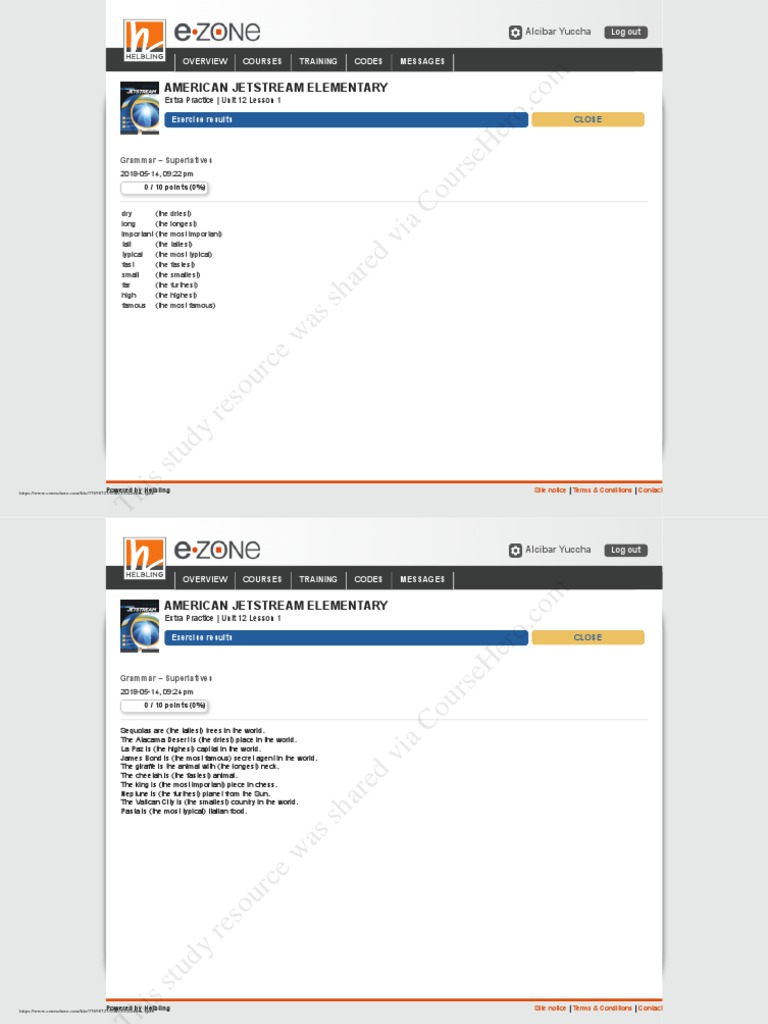 American Jetstream Elementary: Extra Practice - Unit 12 Lesson 1 | PDF | Text Messaging