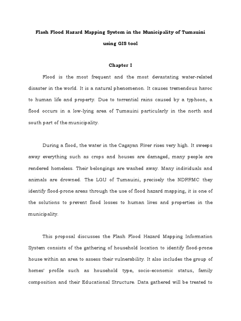 Flash Flood Hazard Mapping System | PDF | Flood | Hazards