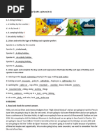 Unit 2 English For Tourism 1 | PDF