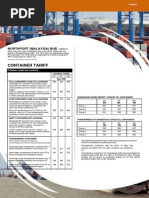 MSC Demurrage and Detention Charges Guide | PDF | Shipping | Water ...