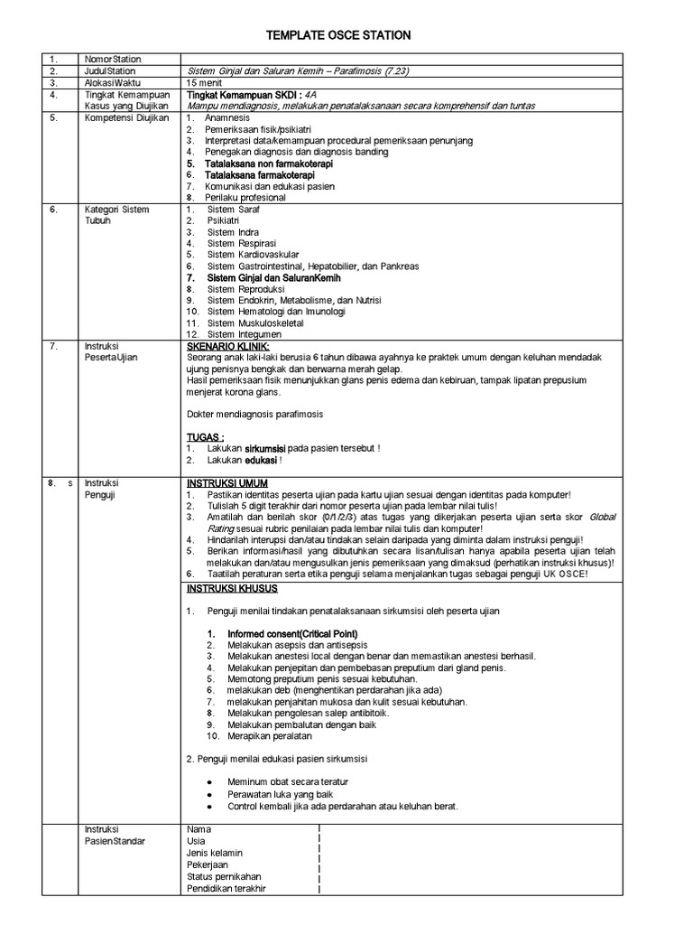 PARAFIMOSIS | PDF | Sains & Matematika