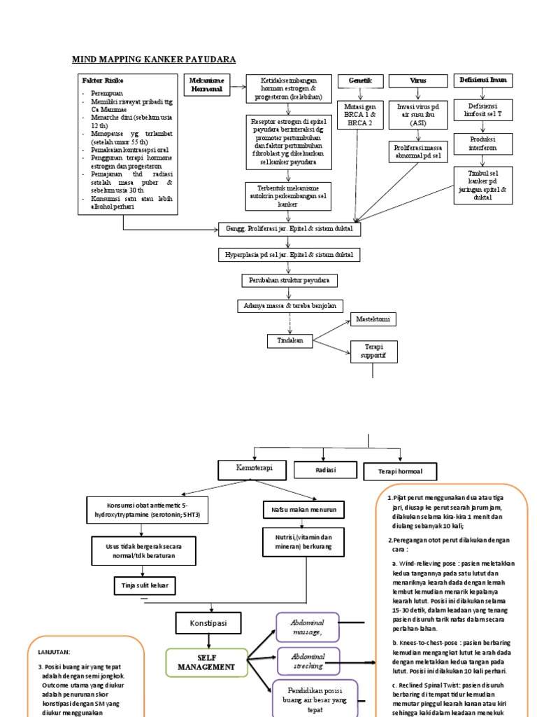 Mind Mapping Kanker | PDF