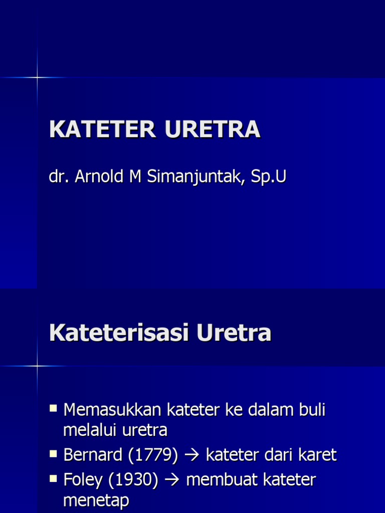 KATETER Uretra | PDF
