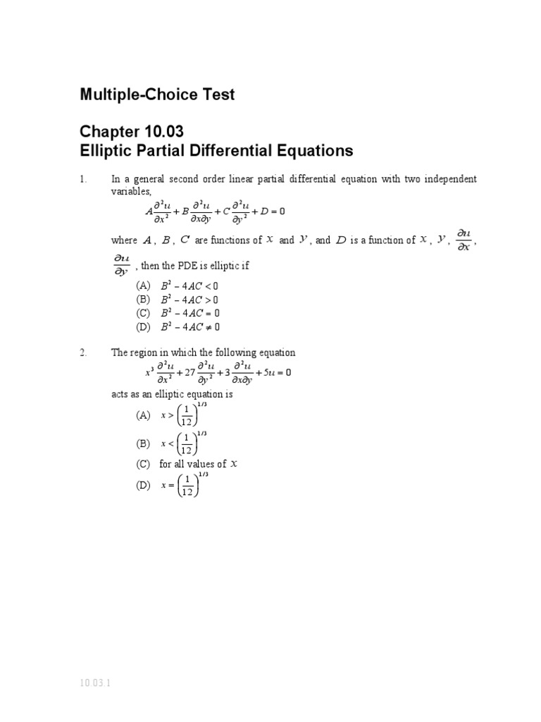 Analysis of Elliptic Partial Differential Equations and Finite ...