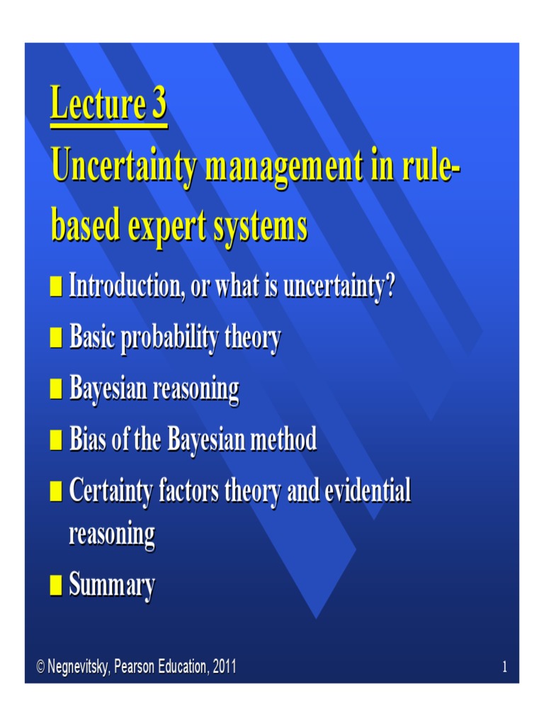 Uncertainty Management in Rule - Based Expert Systems | PDF ...