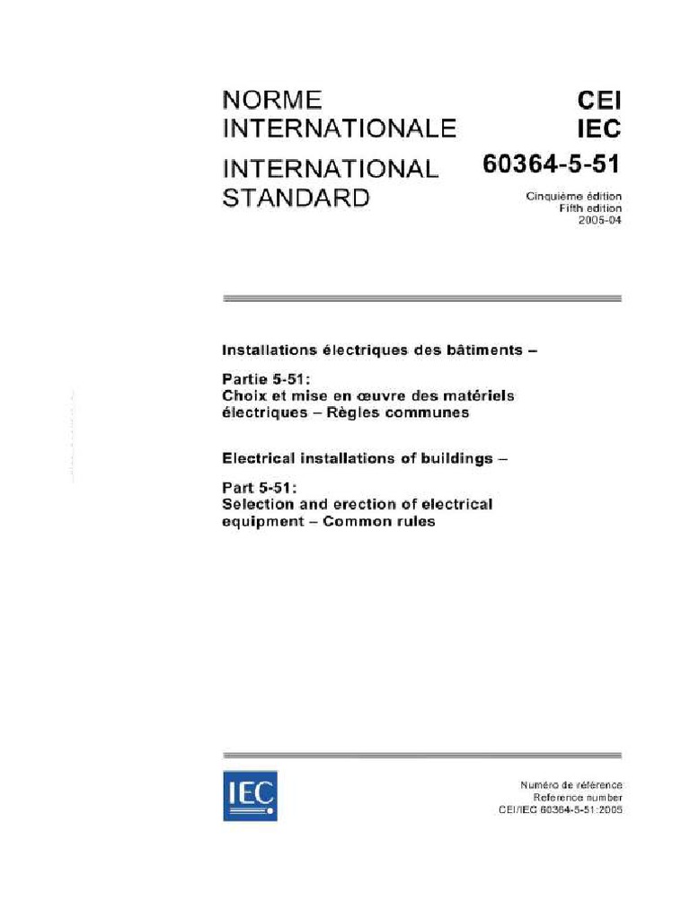 Iec 60364 6 – Iec 60364 Pdf Free Download – GSET