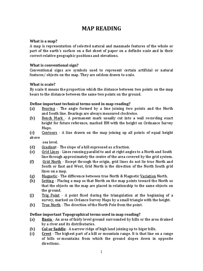 128 PDF | PDF | Compass | Map