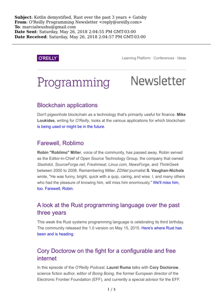 2018-05-26-Kotlin Demystified, Rust Over The Past 3 Years + Gatsby ...
