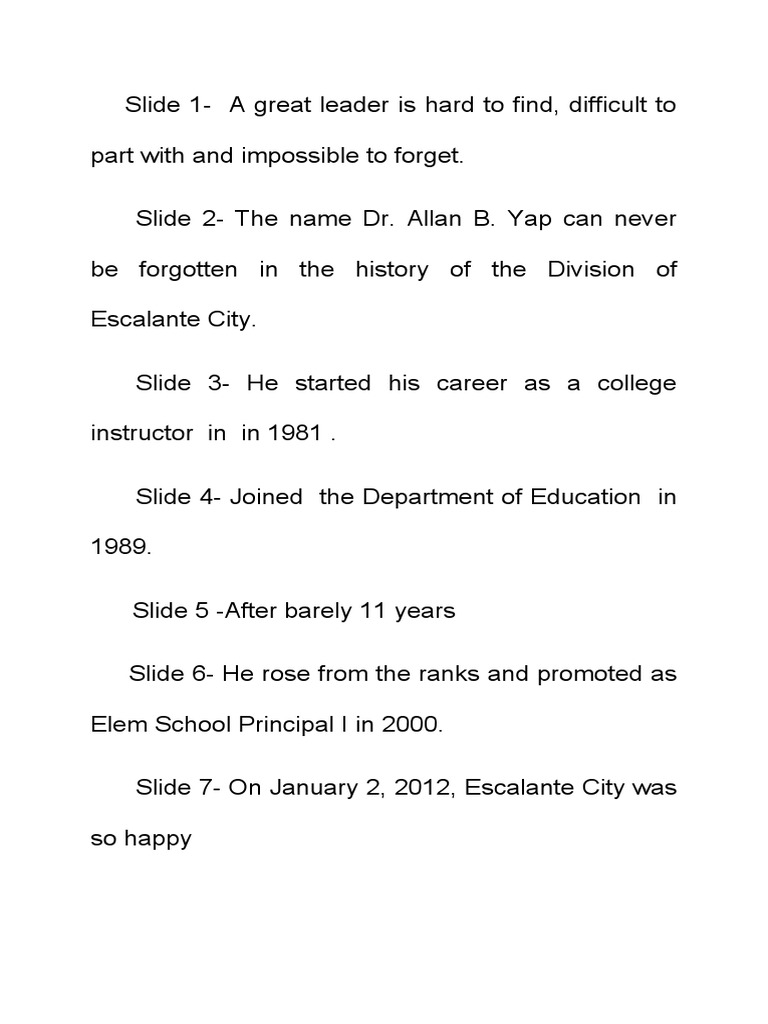 Tribute For Sir Allan Yap | PDF