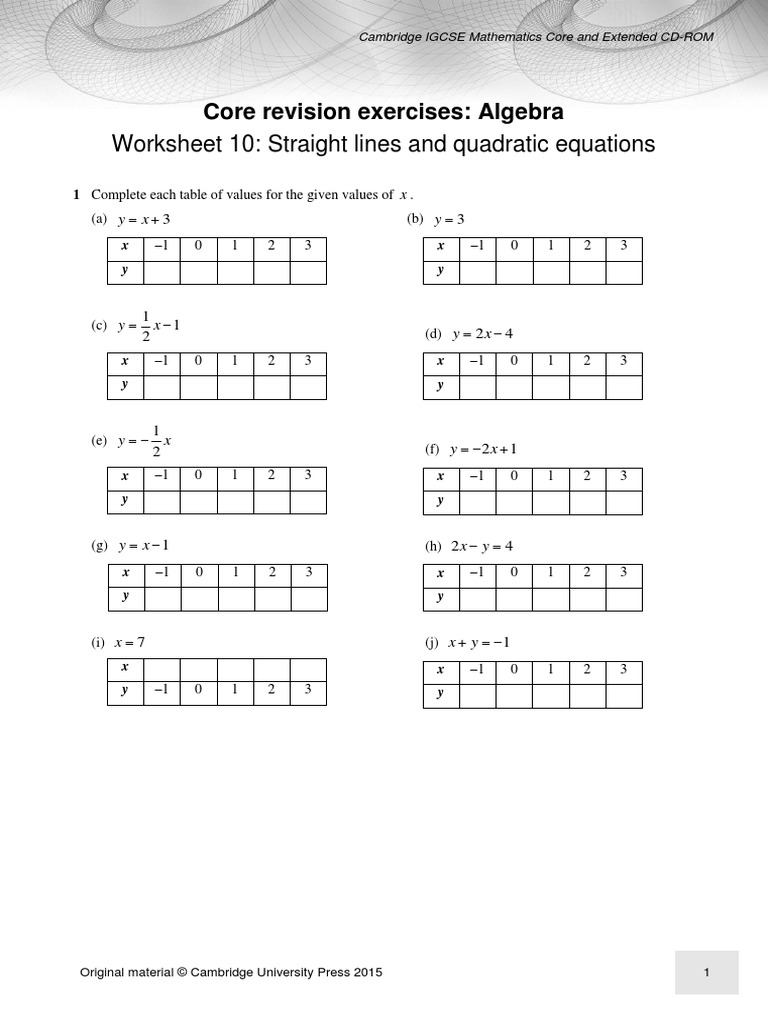 Work Core 10 | PDF | Abstract Algebra | Mathematical Concepts
