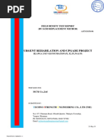 Method Statement For FDT | PDF | Soil | Density