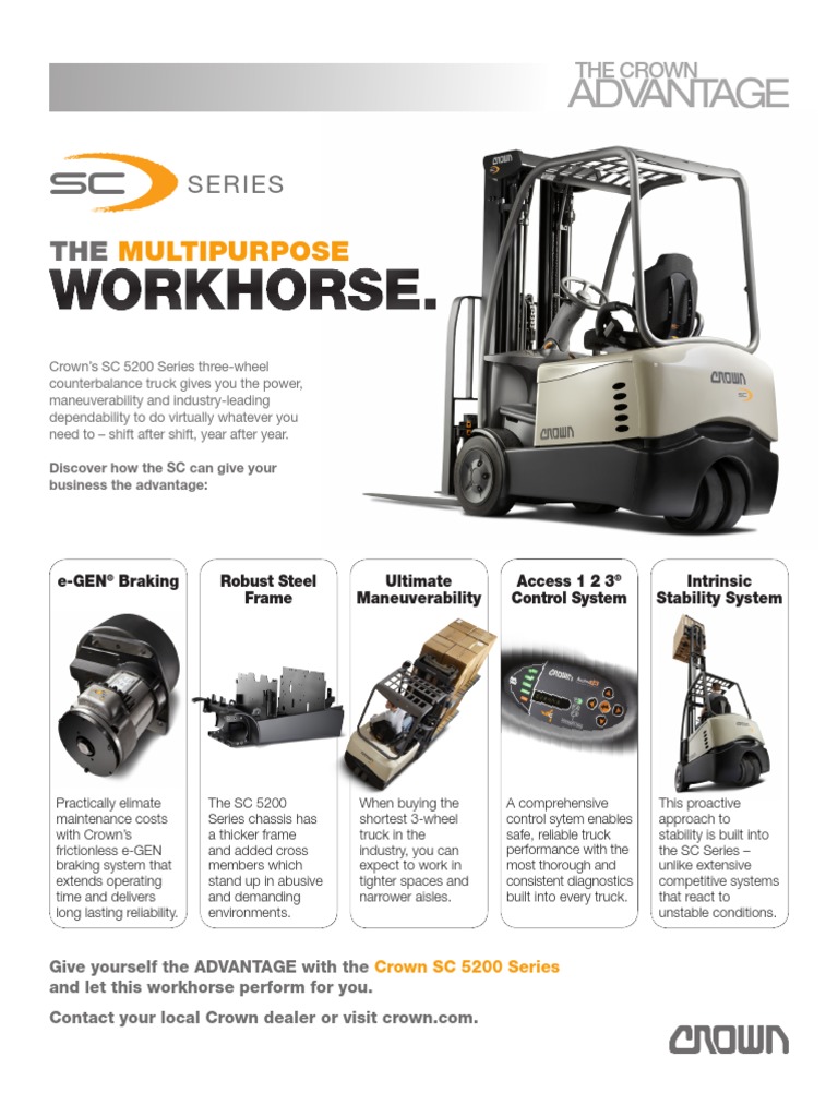 SC 5200 Crown Advantage | PDF