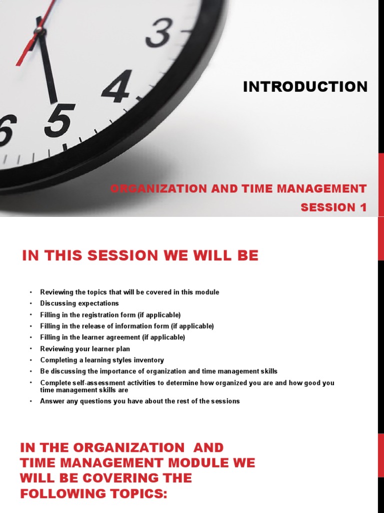 Time Management & Organization Guide | PDF | Learning Styles | Learning