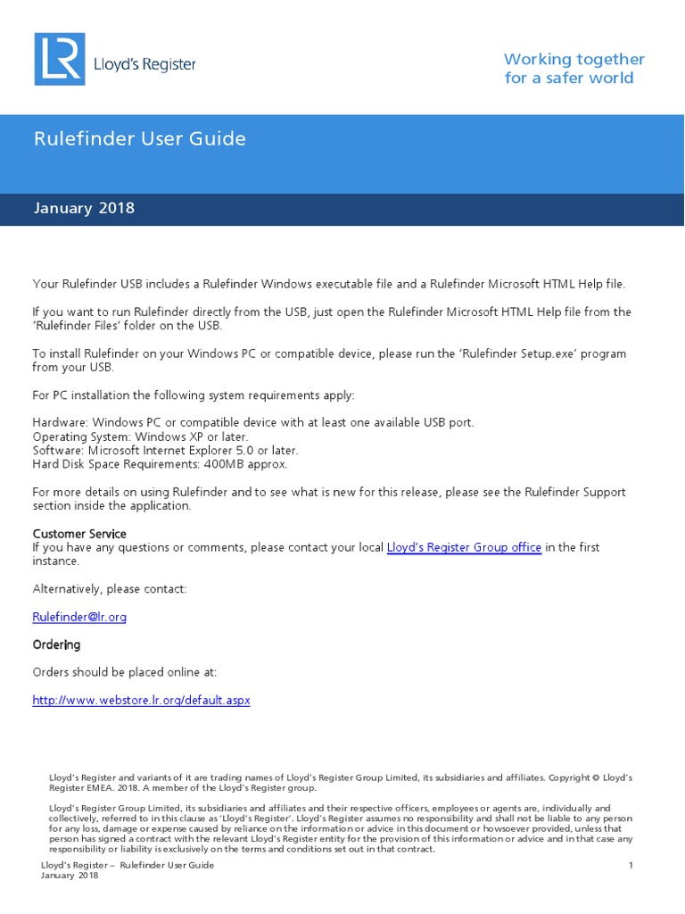 Frequently Asked Questions: " (Type Subject of Faqs) " Rulefinder User Guide | PDF | Microsoft ...