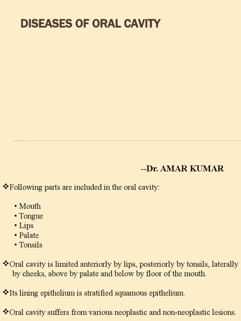 Oral Cavity Lesions: Stomatitis Types | PDF | Radiation Therapy ...