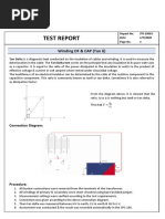 General Sheath Test Procedure HV Cable | PDF | Direct Current | Switch