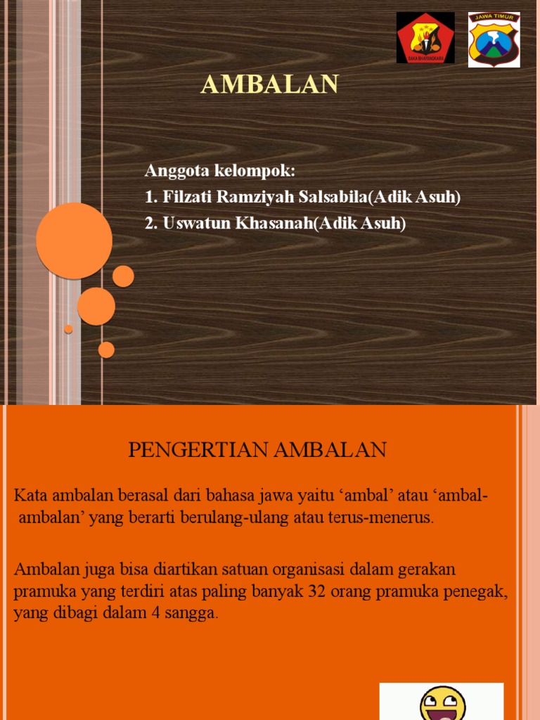 Pengertian dan Struktur Ambalan Pramuka | PDF