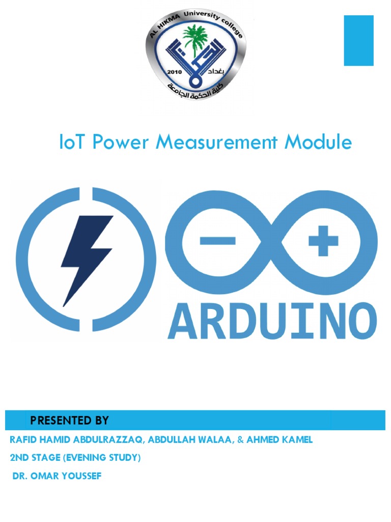 Iot Power Measurement Module: Presented by | PDF | Operational ...