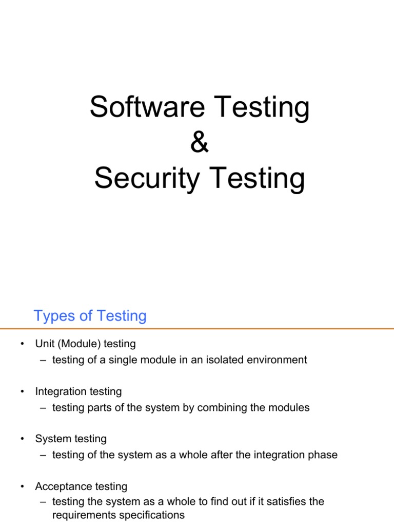 ATS-14 Security Testing Part 2 | PDF | Top Down And Bottom Up Design ...