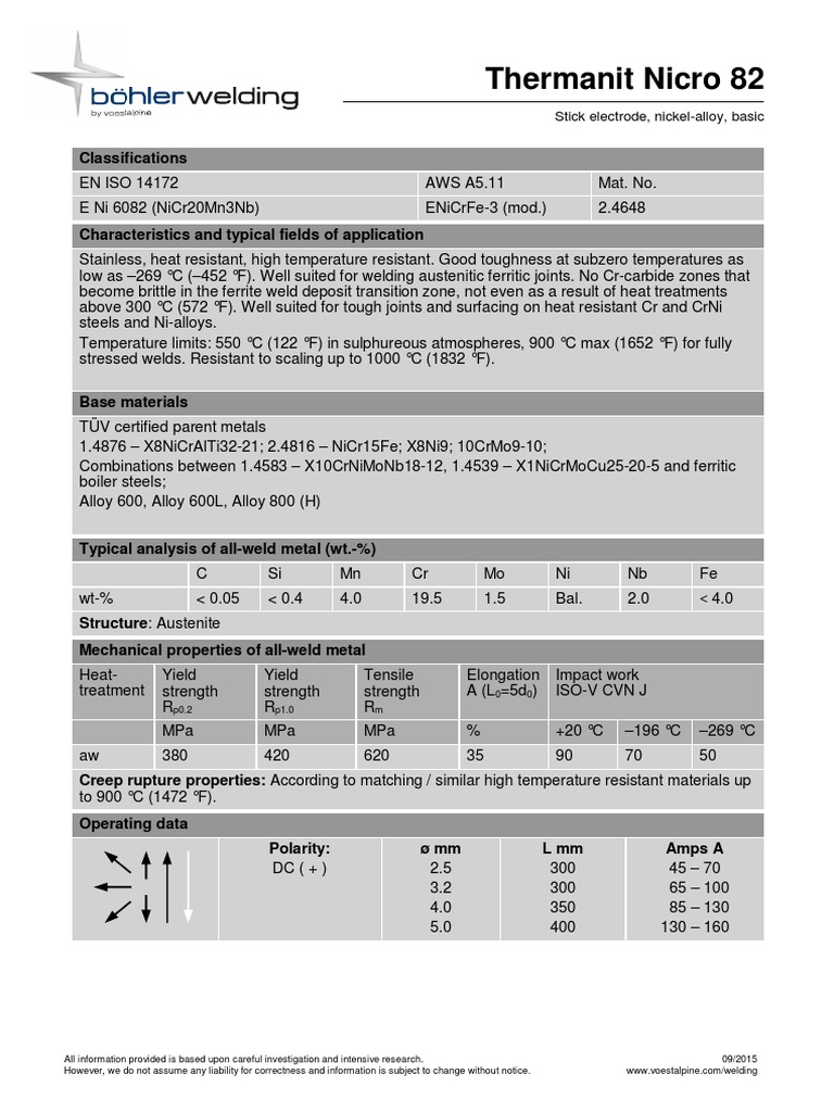 L1 - 14983 - en - T - Thermanit Nicro 82 - Se - en - 5 | PDF ...