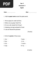 ENGLISH PRIMARY ONE Lesson Notes P - 1 Term II | PDF | Pronoun ...