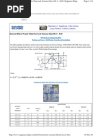 Metric Thread Table PDF | PDF | Joining | Tools