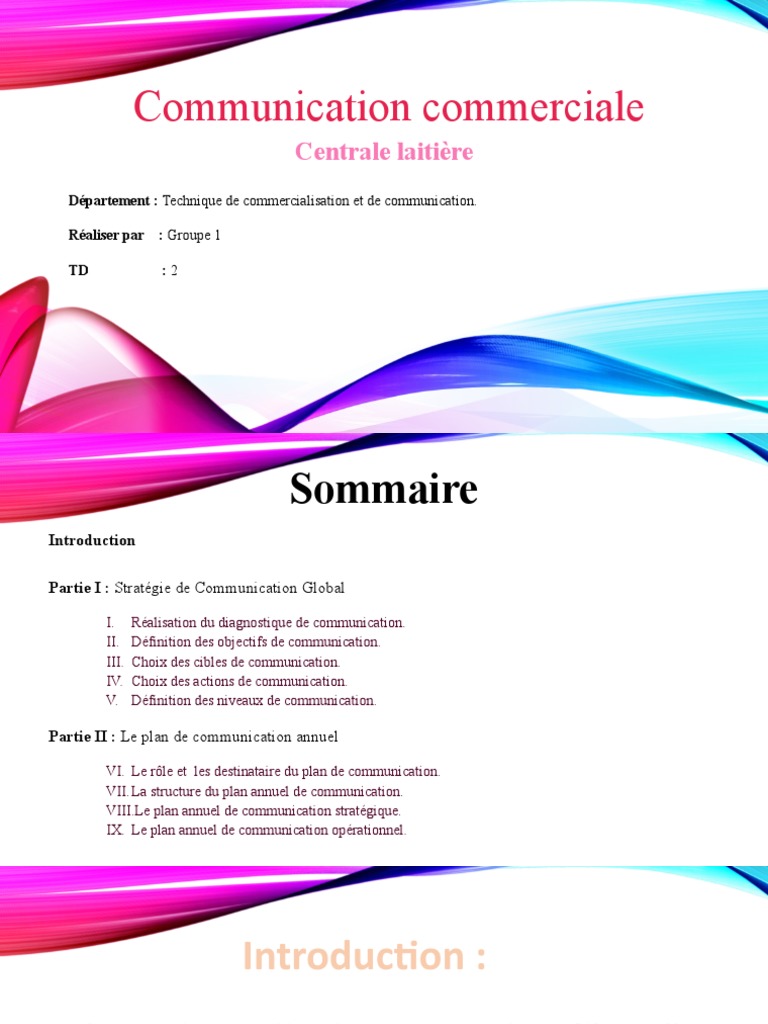 Communication Commercial | PDF | Promotion (marketing) | Marque