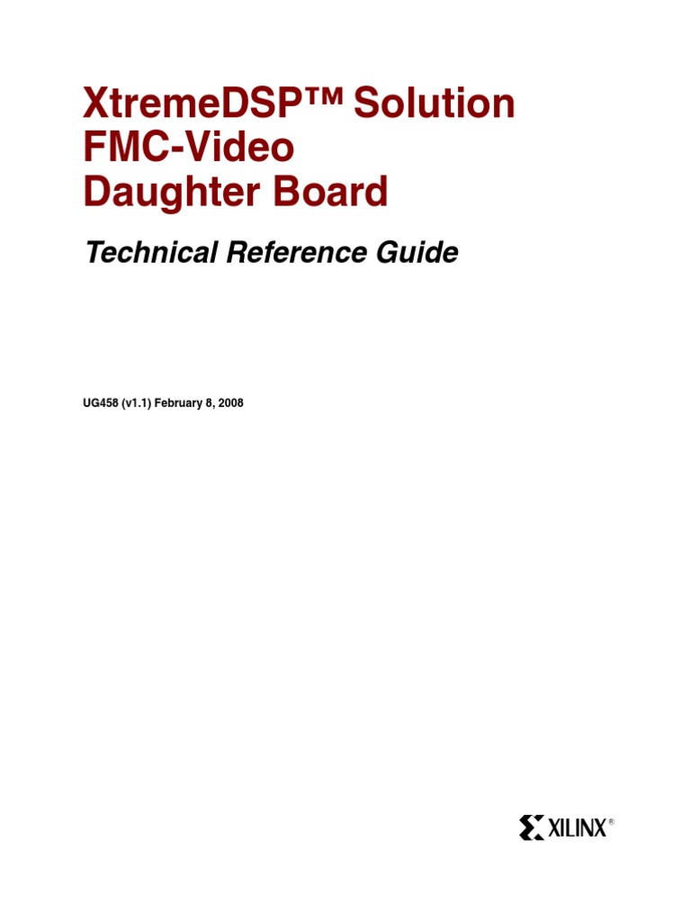 FMC Video Daughter Card | PDF | Video | Electrical Engineering