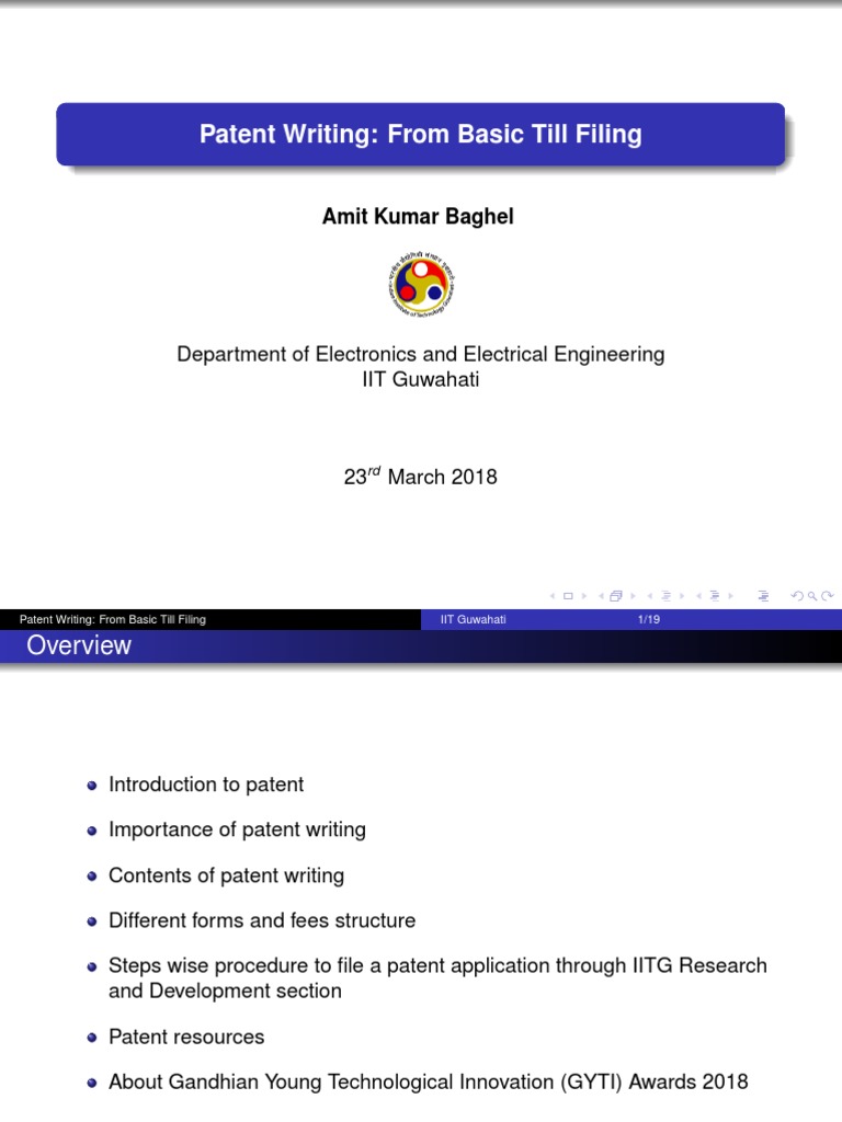 Patent Writing: From Basic Till Filing: Amit Kumar Baghel | Download ...