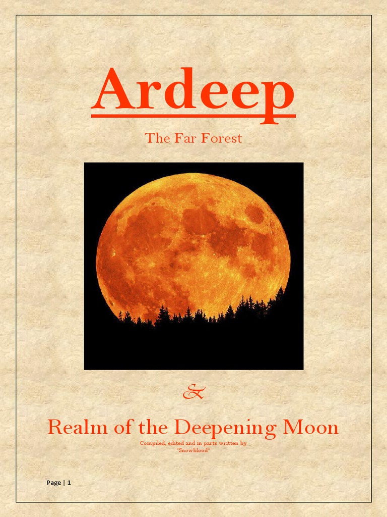 ARDEEP The Far Forest | PDF | Elf (Dungeons & Dragons) | Forgotten Realms