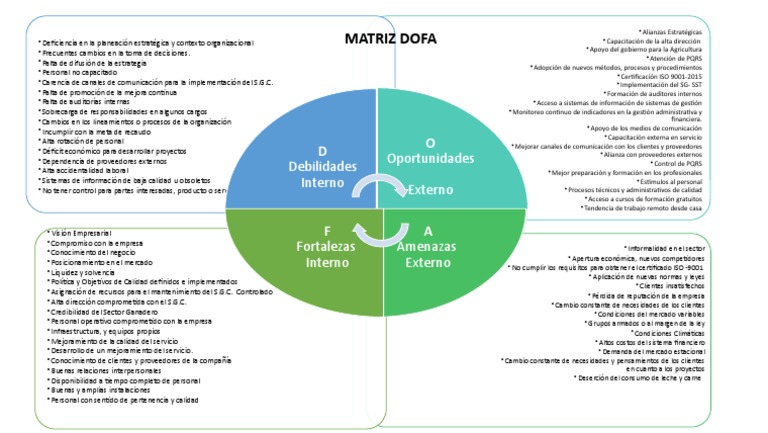 DOFA | PDF | Análisis FODA | Calidad (comercial)